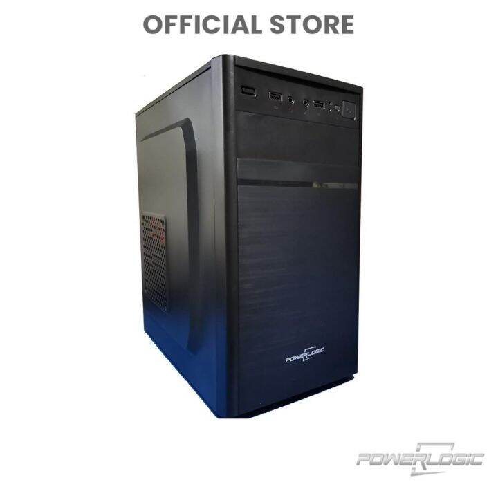 【COD】 Powerlogic M173-3BB PC Micro/Mini ATX Casing With 700w PSU ...