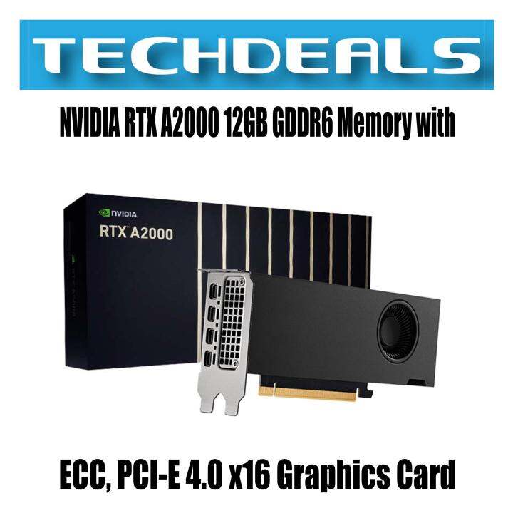 NVIDIA RTX A2000 12GB GDDR6 Memory with ECC, PCI-E 4.0 x16 Graphics Card | Lazada Singapore