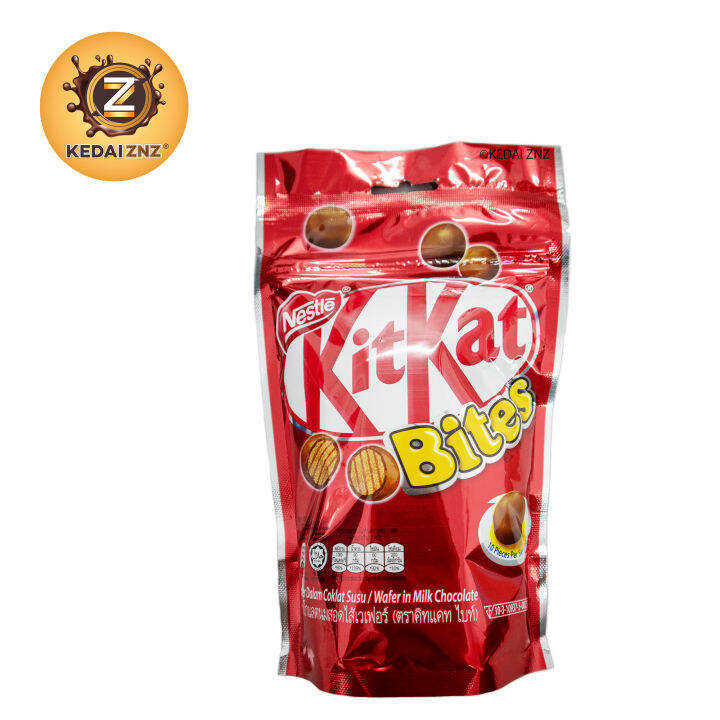 Chocolate Nestle KitKat Bites Wafer Milk Chocolate Bag 200g Coklat | Lazada