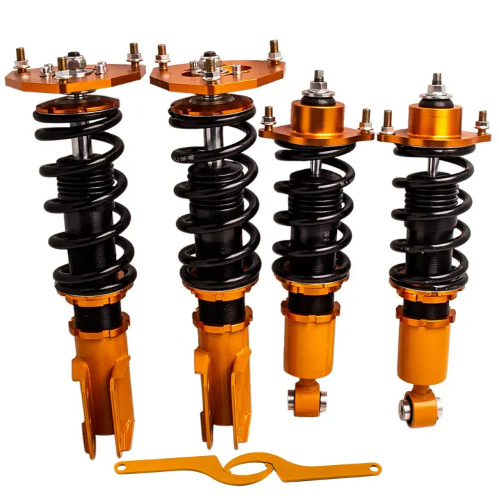 maXpeedingrods Coilover Shocks Struts For Mitsubishi Lancer FWD 2.0L ...