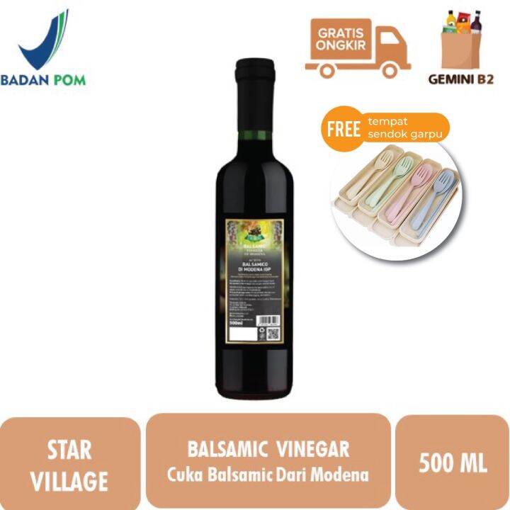 Star Village Balsamic Vinegar Of Modena Cuka Anggur Balsamic 500 ML ...