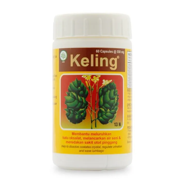 BRD KELING HERBAL BOROBUDUR 60 DAN 30 KAPSUL / OBAT HERBAL BRD KELING ...