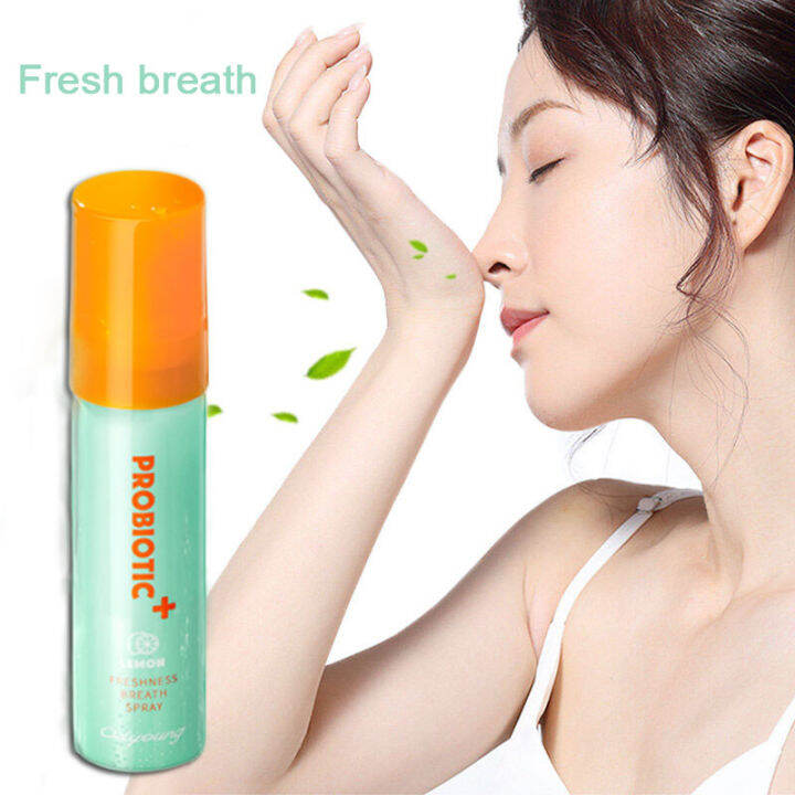Mouth Spray Reflesh Breath Freshener Small Portable Oral Spray Herbal ...