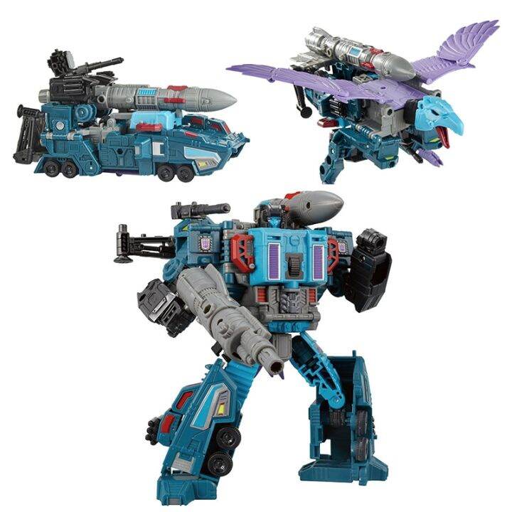 Hasbro Transformers Generations War for Cybertron Earthrise Leader WFC-E23 Doubledealer Triple ...