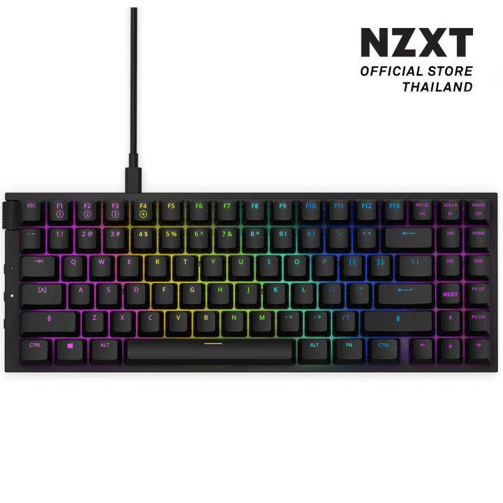 NZXT KEYBOARD FUNCTION MINI TKL BLACK/WHITE (US ENGLISH ANSI) | Lazada ...