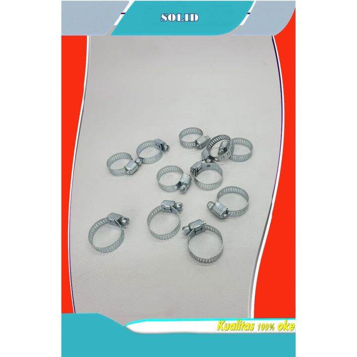 [ TERMURAH } KLEM PENGAMAN SELANG KOMPOR GAS SOLID | CICIN , CLEM ...