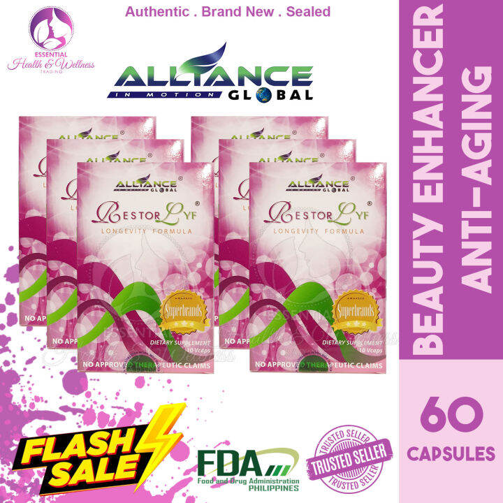 Restor Lyf (60 Vcaps) Aim Global | Lazada PH