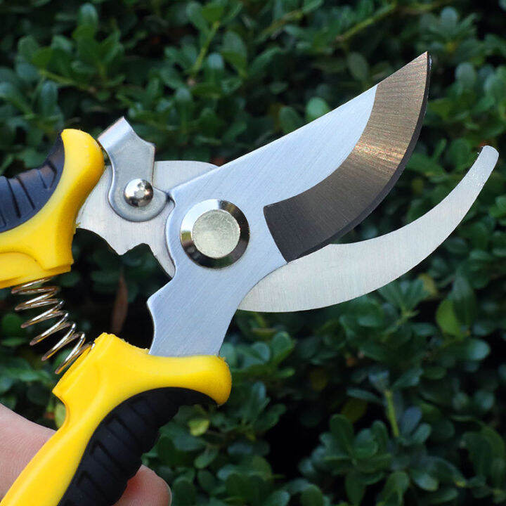 Gardening Pruning Shears High Carbon Steel Scissors Garden Plant ...