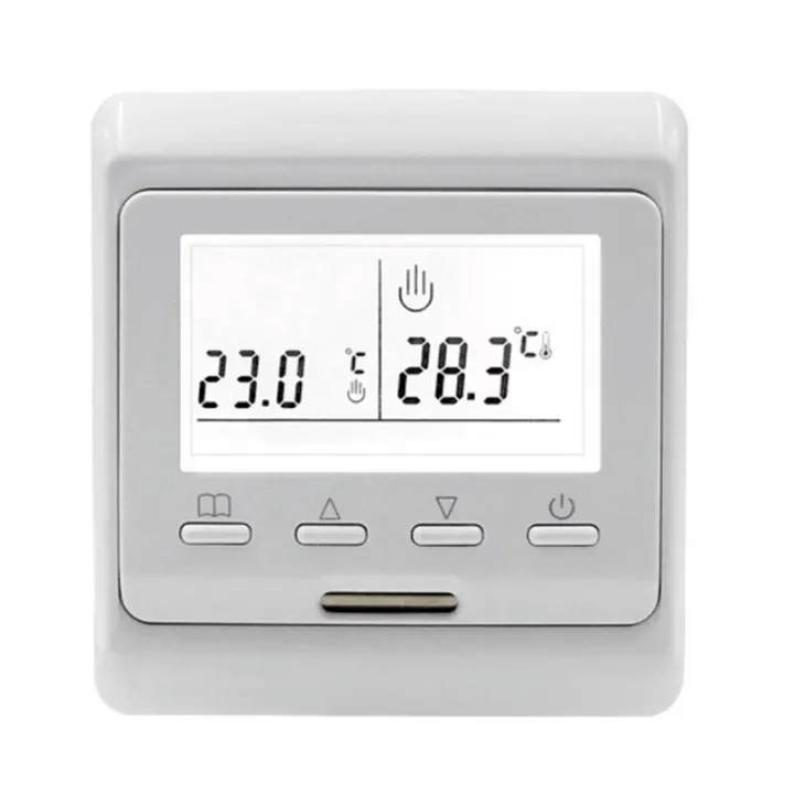 Thermostat M6.716 220V LCD Programmable Electric Digital Floor Heating Warm Floor Controller ...