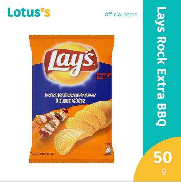 Lay's Rock Extra BBQ 50g | Lazada