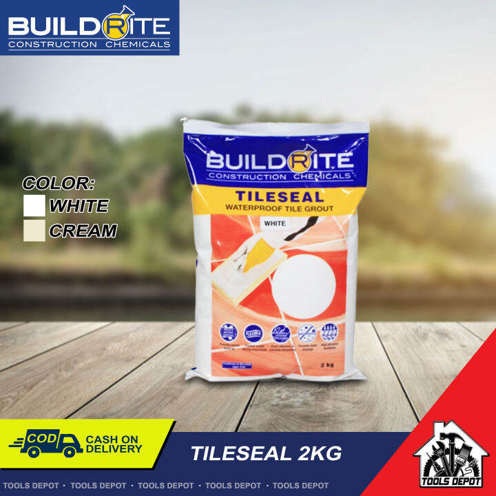 BUILDRITE TILE SEAL Tile Grout 2KG | Lazada PH
