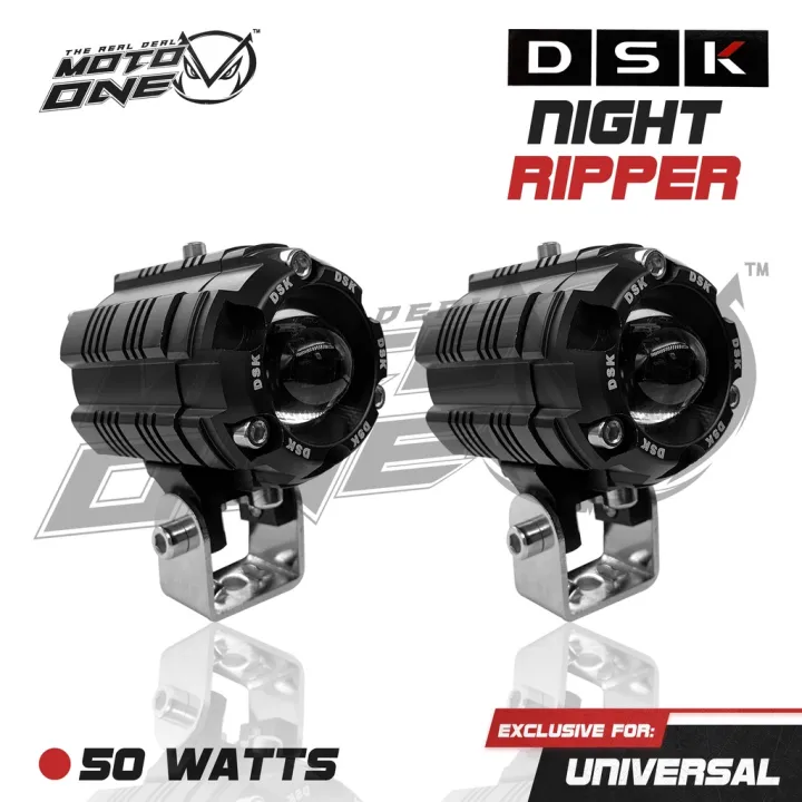 nasa stock ☀MOTO ONE DSK MINI LIGHT NIGHT RIPPER 50 WATTS 4 WIRE YELLOW ...