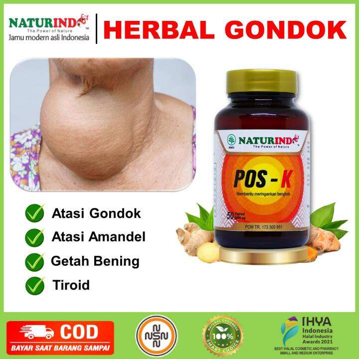 Obat Herbal Gondok Amandel Kelenjar Getah Bening Tiroid | Lazada Indonesia