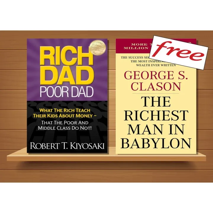Rich Dad Poor Dad x The Richest Man in Babylon Book (2 books) | Lazada PH