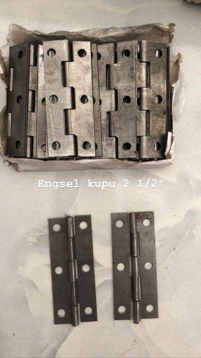 Engsel Tipis Besi RRT 2.5 inch isi 24 pcs Per Kotak | Lazada Indonesia