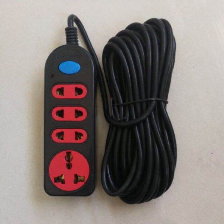 ☸LL-389a Extension cord 5m 4gang lucky light socket outlet extention ...