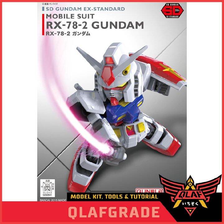 SD STANDARD RX-78-2 GUNDAM - SD RX 78 02 model kit gundam | Lazada ...