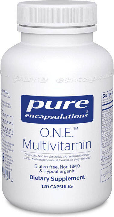 Pure Encapsulations O.N.E. Multivitamin | Once Daily Multivitamin with Antioxidant Complex ...