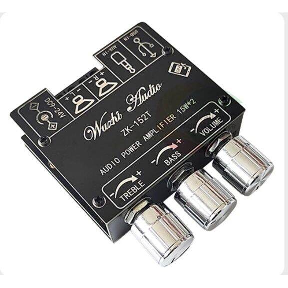 Mạch Khuếch Đại Âm Thanh Và BlueTooth 2.0 15WX2 Wuzhi Audio 152,152T ...
