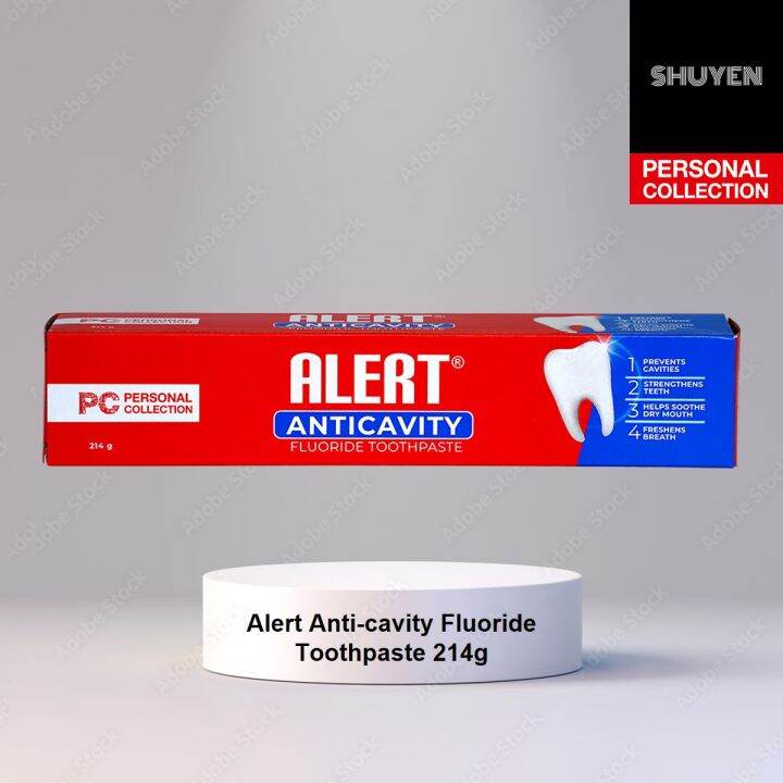 PC Alert Anti-cavity Toothpaste 214g | Lazada PH