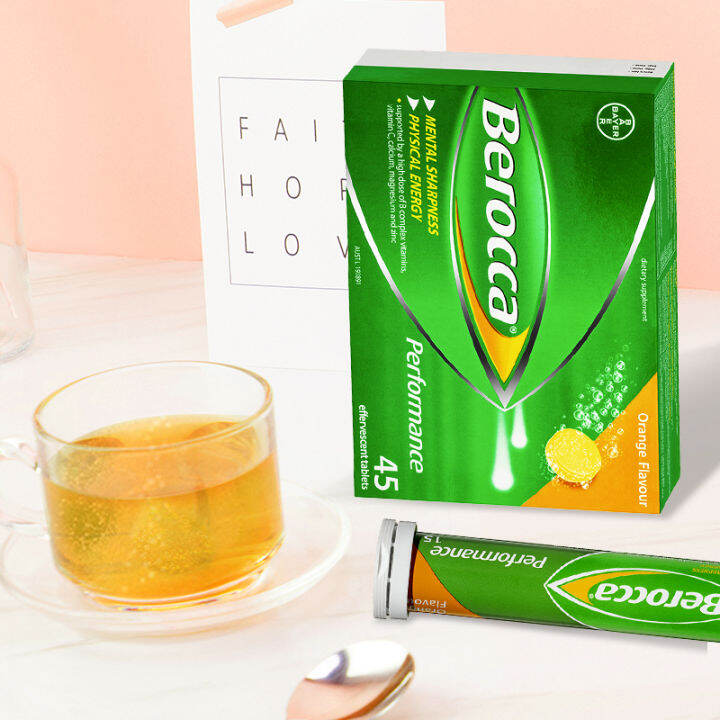 Australia bayer Berocca Vitamin C Effervescent Tablets Vitamin B ...