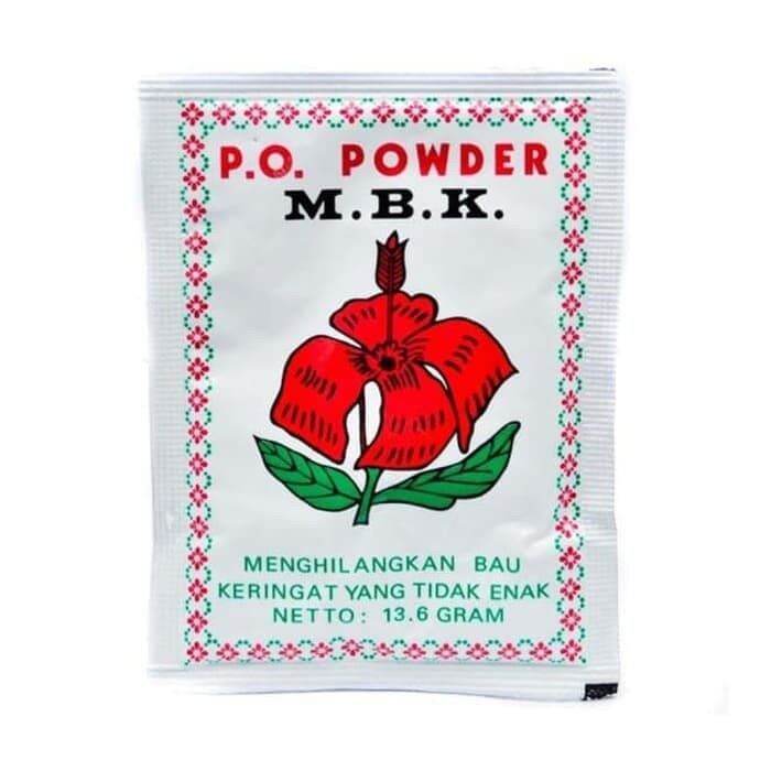 MBK Powder Putih - Silver - Menghilangkan Bau Keringat - Deodorant Powder - M.B.K - Sachet ...