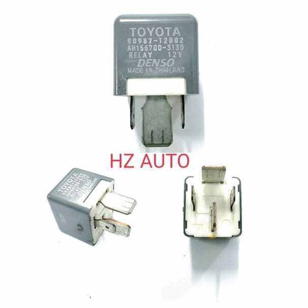100% ORIGINAL TOYOTA DENSO RELAY 4PIN 12V 90987-T2002 / 156700-3130 ...