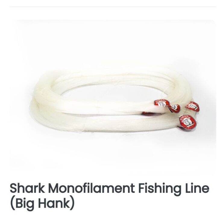 SHARK MONOLINE FISHING NYLON Big Hank/Labay Tansi | Lazada PH