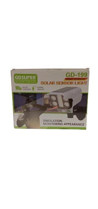 SOLAR SENSOR LIGHT GD 199 GERMAN TECHNOLOGY SIMULATION MORNITORING ...