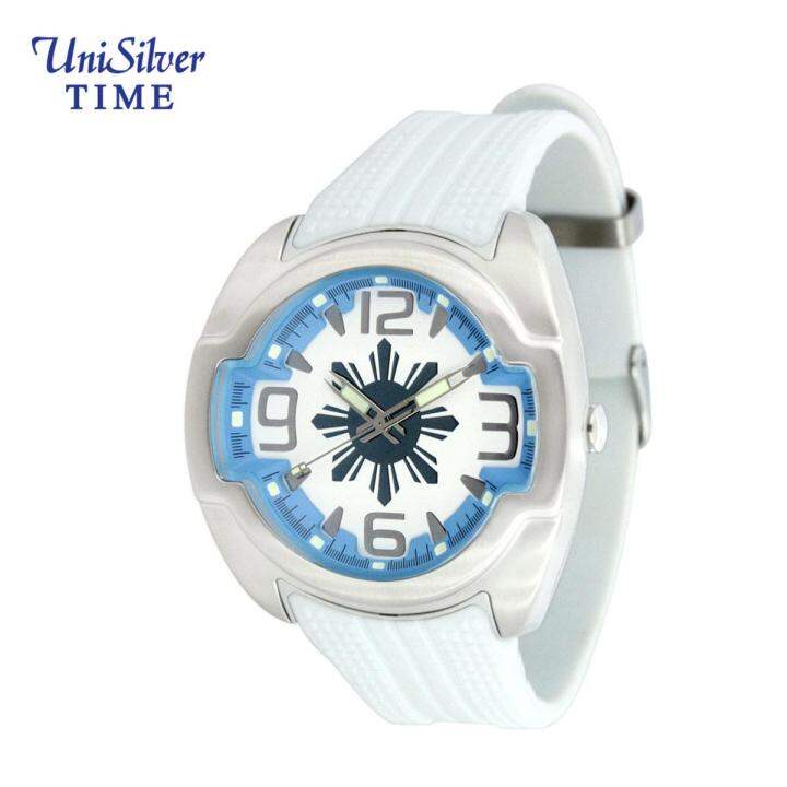 UniSilver TIME Makabayan Dakilang Araw Men's White / Silver / Light ...