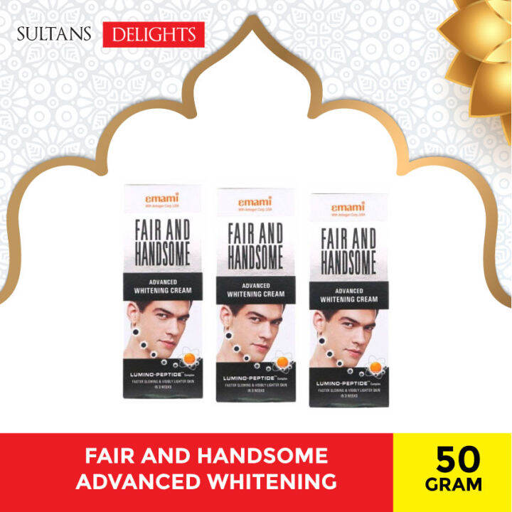 Emami Fair and Handsome Advanced Whitening Cream 50gram | Lazada