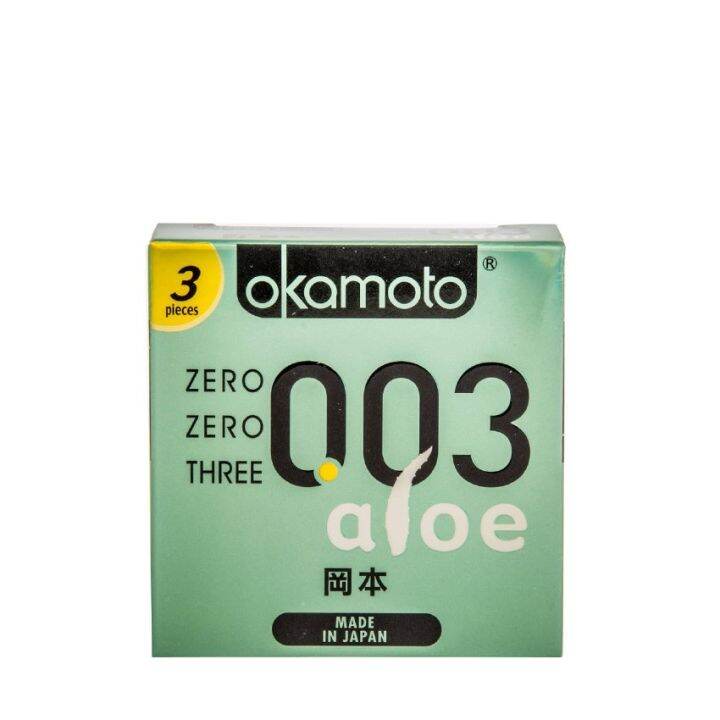 Okamoto 0.03 Aloe (1 box) | Lazada PH