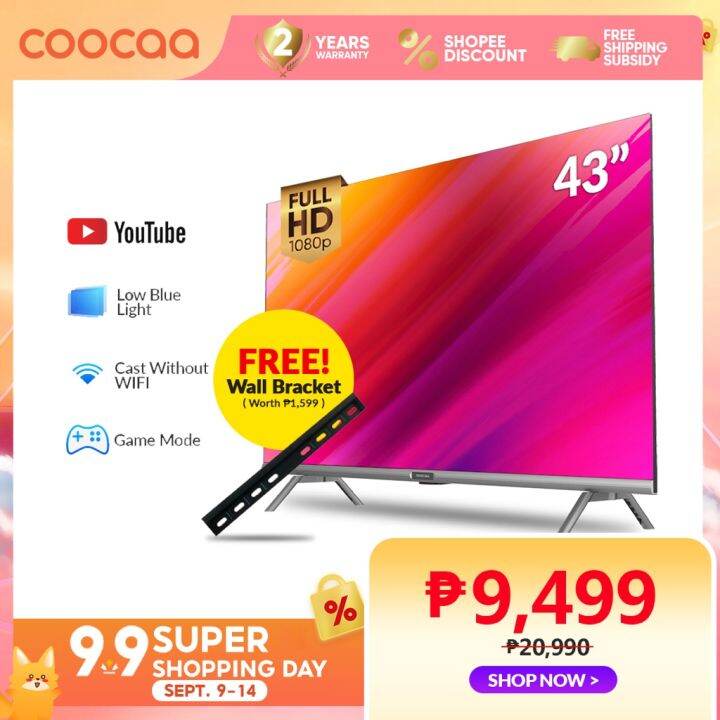 COOCAA - Smart Tv Prime Video Eye Protection Settings Boundless Screen ...