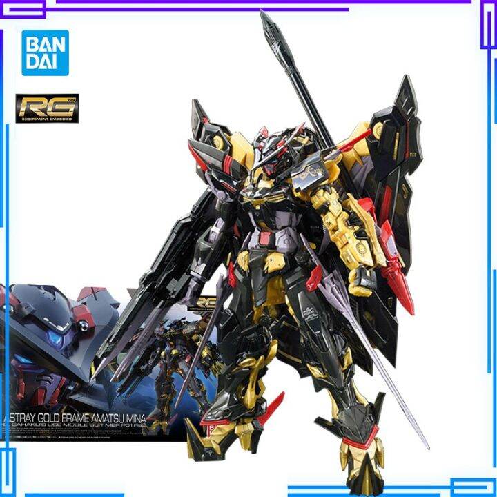【100% ORIGINAL】Mobile Suit Gundam Seed MSV Astray Gold Frame Amatu Mina Custom model kits MBF ...