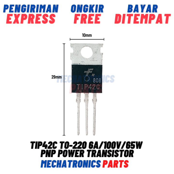 2 Buah TIP42 TIP42C TO-220 6A/100V/65W PNP POWER TRANSISTOR | Lazada ... 2 Buah TIP42 TIP42C TO-220 6A/100V/65W PNP POWER TRANSISTOR | Lazada ...