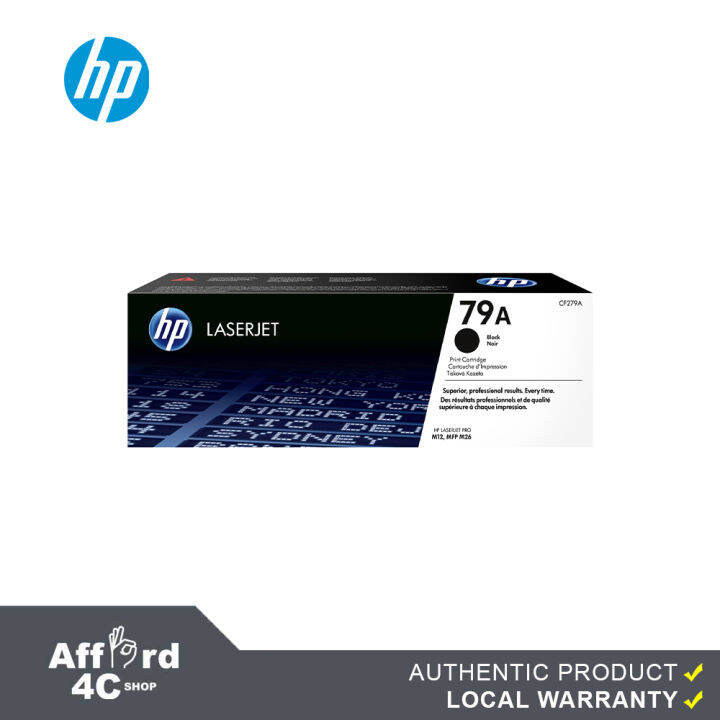 HP 79A Black Original LaserJet Toner Cartridge CF279A | Lazada PH