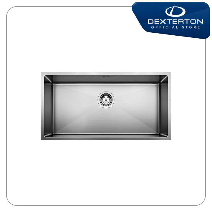 Blanco QUATRUS 800-IU Stainless Steel Brushed Kitchen Sink/Single Bowl ...