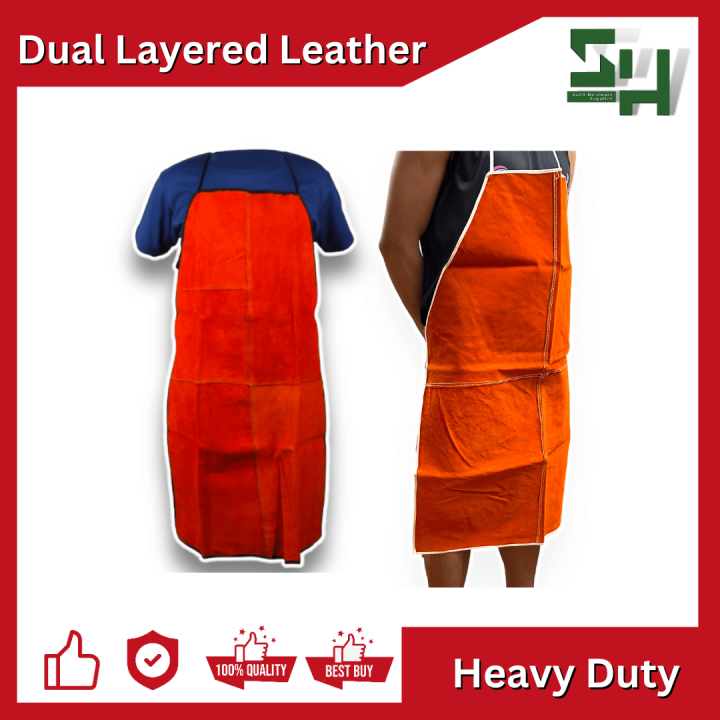 MG Industrial Quality Welding Apron Fire Retardant Spark Resistant ...