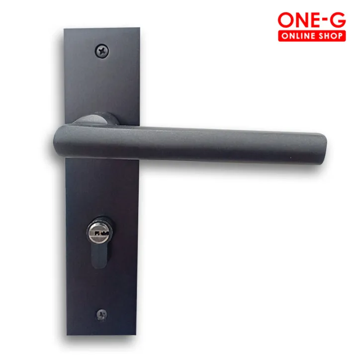 Matte Black Door handle Lever Set | Lazada PH