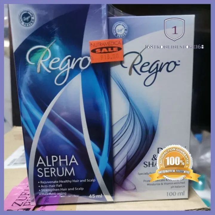 บริการเก็บเงินปลายทาง พิเศษ599 Regro ALPHA SERUM. 45ml ด่วน ของมีจำนวนจำกัด | Lazada.co.th