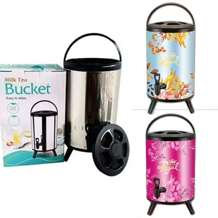 Best Seller...!!!Milk Tea Bucket 10 Ltr Dispenser Minuman Serbaguna ...