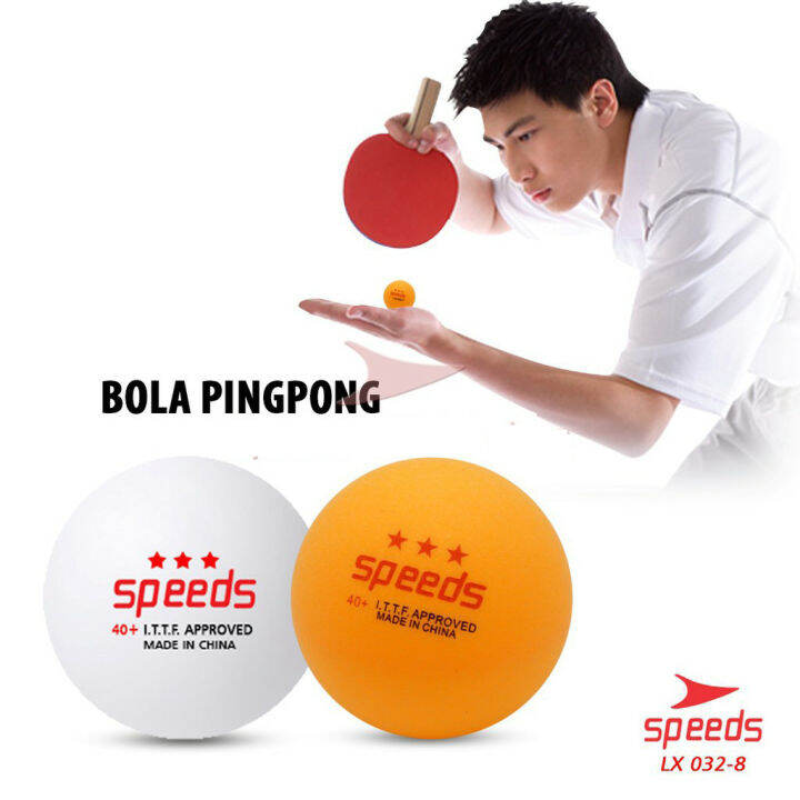 Bola Ping Pong Type 032-8 PingPong Tenis Meja Bintang 3 Import Free Toples TWC Store | Lazada ...