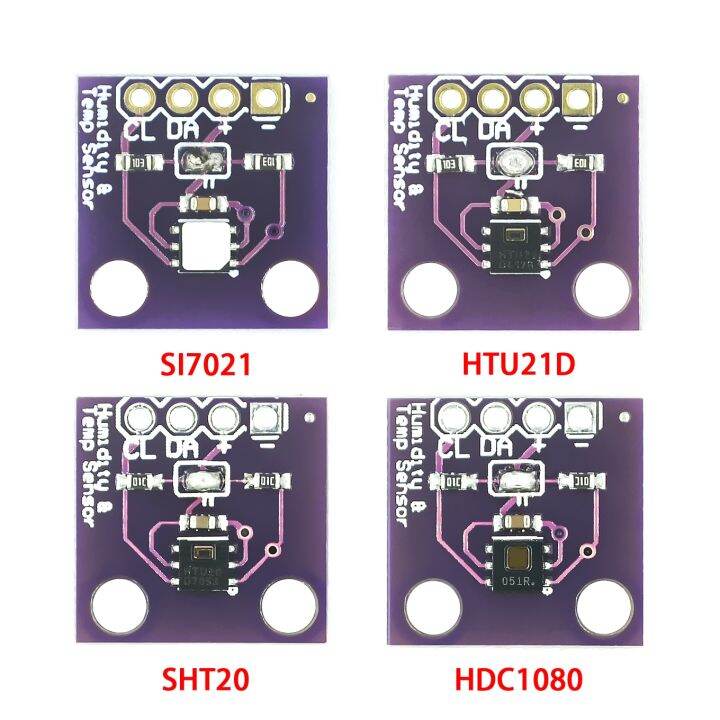 HDC1080 Si7021 SHT20 Industrial High Precision Humidity Sensor with I2C ...