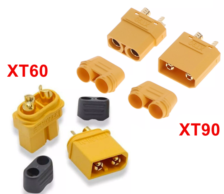1 Set XT60 XT90 Battery Connector Set Male Female Gold Plated Amass water resistant | Lazada PH