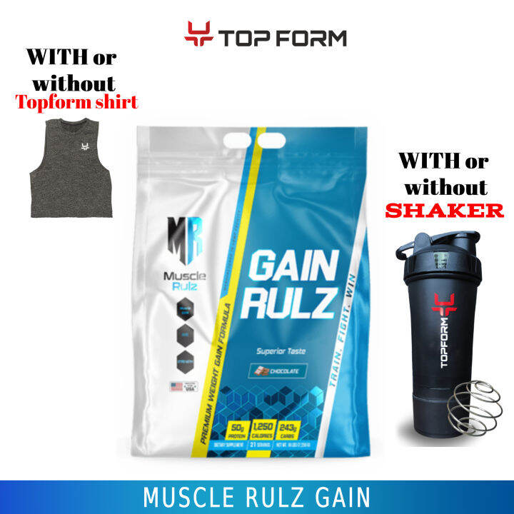 Muscle Rulz Gain Rulz - 16 lbs | Lazada PH