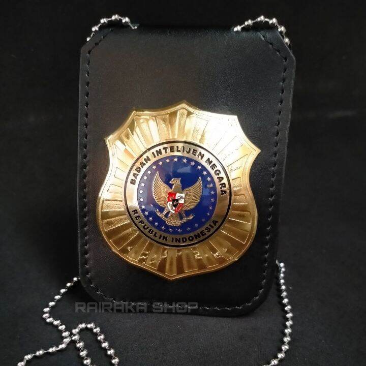 Dompet Kalung Lencana id card KTA BIN Kulit Sepaket | Lazada Indonesia