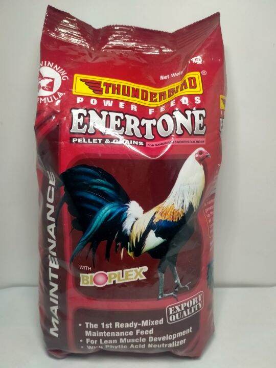 [CLR AGRIVET] THUNDERBIRD ENERTONE PELLETS AND GRAINS (1KG) | Lazada PH