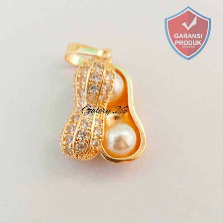 LIontin Kalung wanita model kacang, Cantik dan menarik model terbaru ...