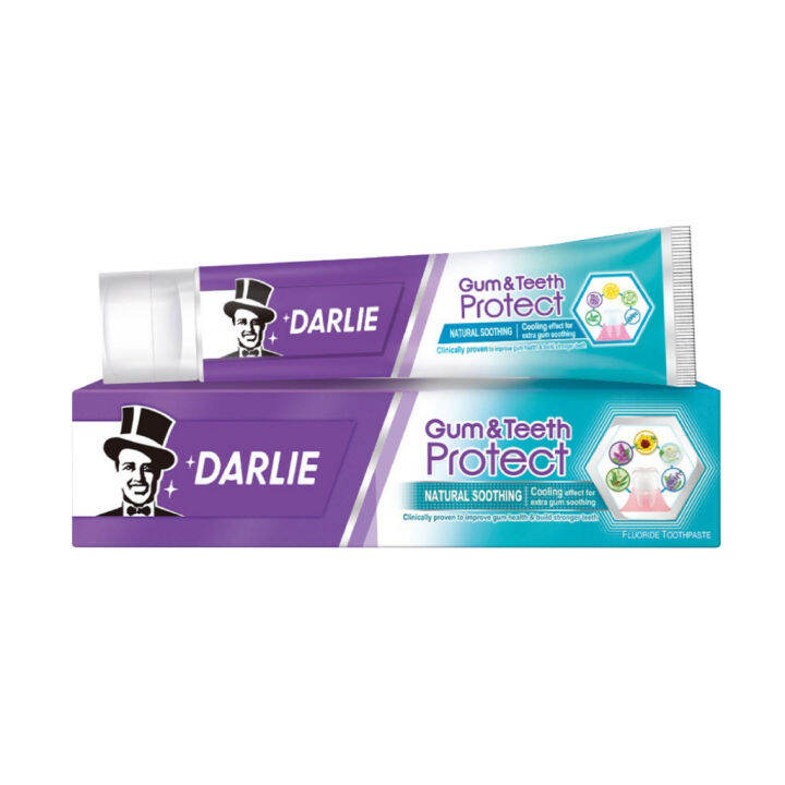 Darlie Gum & Teeth Protect Toothpaste Natural Soothing (140g) | Lazada