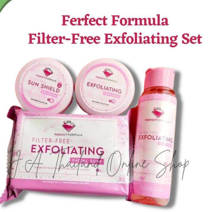 Original Perfect Formula Rejuvenating Set Filter-Free Exfoliating Set ...